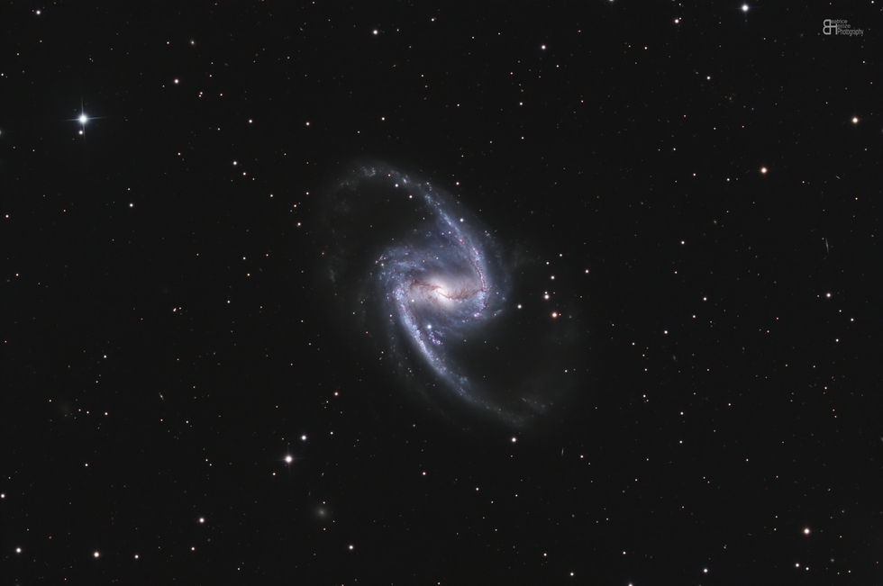 NGC 1365 Great Barred Spiral Galaxy | Telescope Live